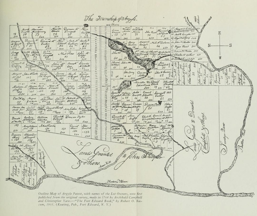 The Argyle Patent and accompanying documents — New York Genealogy